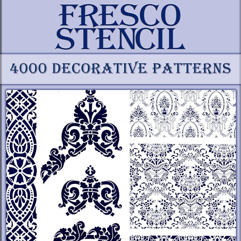 Custom Stencil Designs for Furniture - Etsy