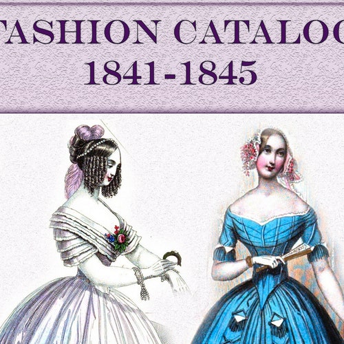 Victorian Clothing Fashions Catalogillustration Vintage - Etsy
