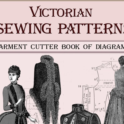 Victorian Costume Sewing Patterns 59 Vintage Designs - Etsy