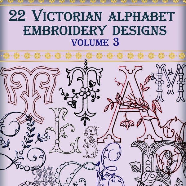 Victorian Alphabet - Etsy