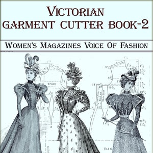 Victorian Bookvintage Sewing Patterns 17 Dresses the Garment - Etsy