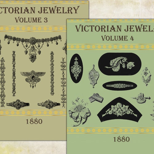 Victorian Antique Jewelry Designjewellery Pattern Book - Etsy
