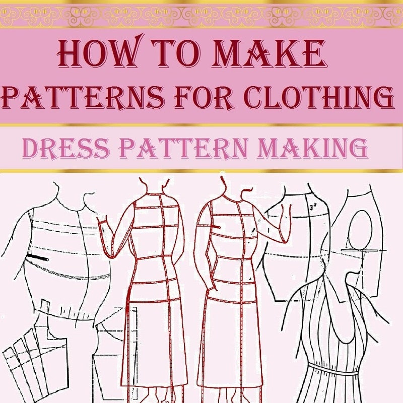 Pattern Drafting Book - Etsy
