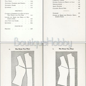 How to Make the Dress,vintage Dressmaking Guide Book,sewing and Garment ...