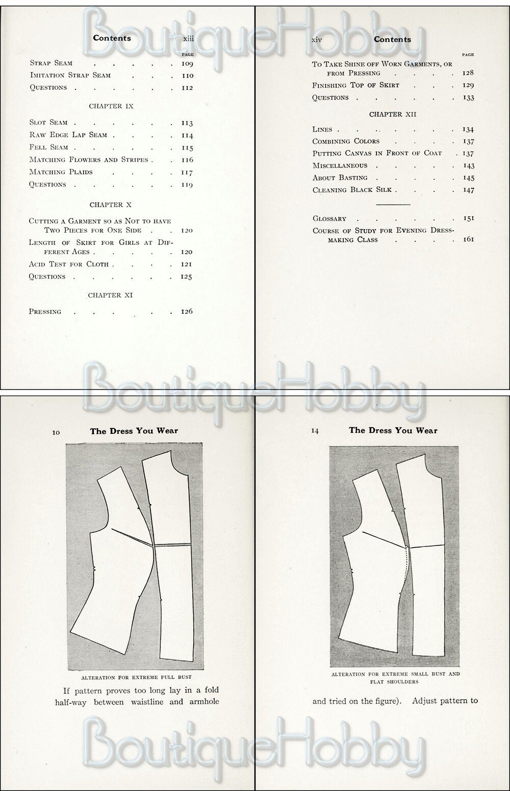 How to Make the Dress,vintage Dressmaking Guide Book,sewing and Garment ...