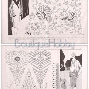 Hand French Embroidery Patterns, Fancy DESIGNS Decoration - Etsy