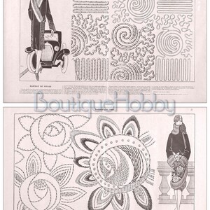 Hand French Embroidery Patterns, Fancy DESIGNS Decoration - Etsy