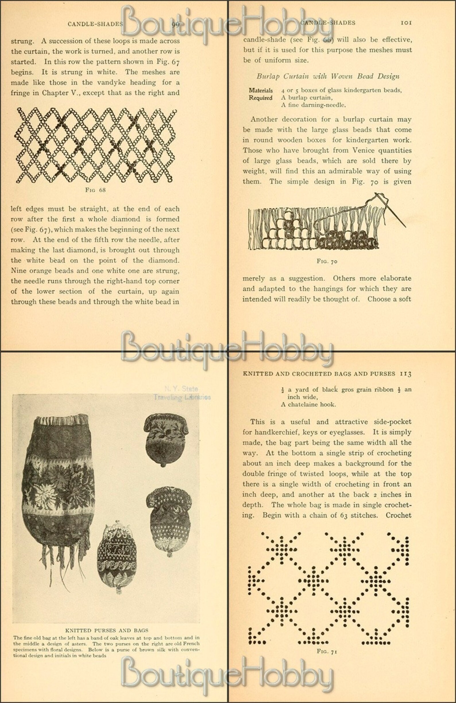 How to Do Beadwork Patternsbead Illustrated Tutorial - Etsy