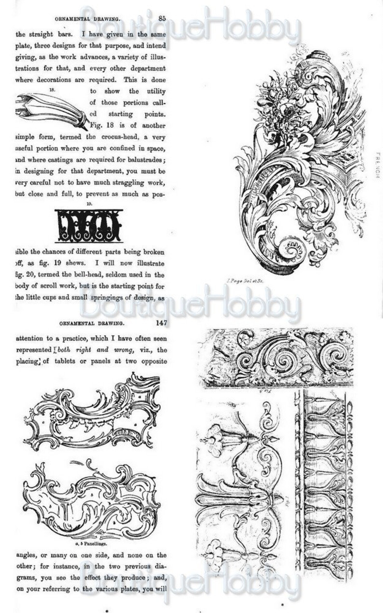 Ornamental Design Elementsornament Tutorialguide for Drawing - Etsy