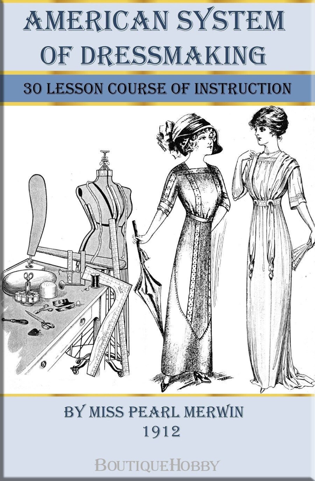 Vintage Sewing Manual Dressmaking Bookretro Dress - Etsy