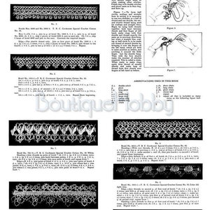 Vintage tatting patterns tutorialhand made lace rare | Etsy