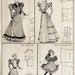 Victorian Book, Vintage Sewing Patterns 17 Dresses, the Garment Cutter ...
