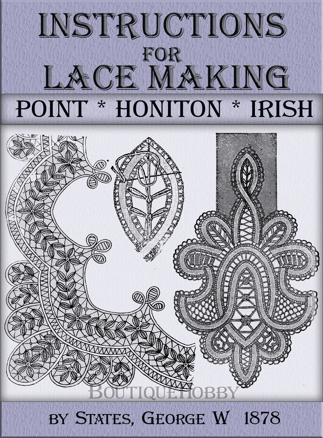 How to Make Lace,retro Lace Stitches,vintage Patterns,rare Book - Etsy