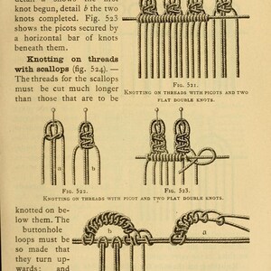 Victorian Macrame Patterns,how to Tutorial Book,macrame for Beginner - Etsy