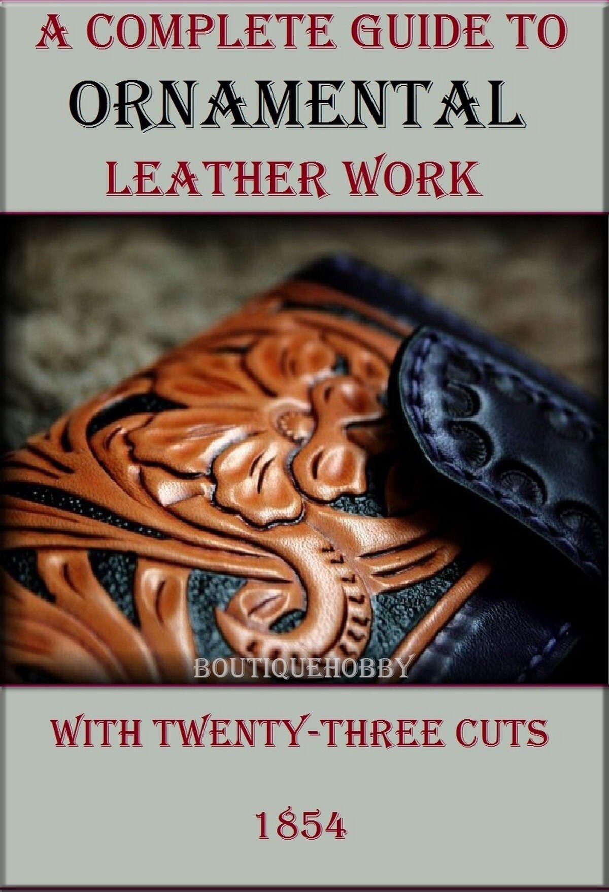 Leather Decoration Work Patternguide to Ornamental Leather | Etsy