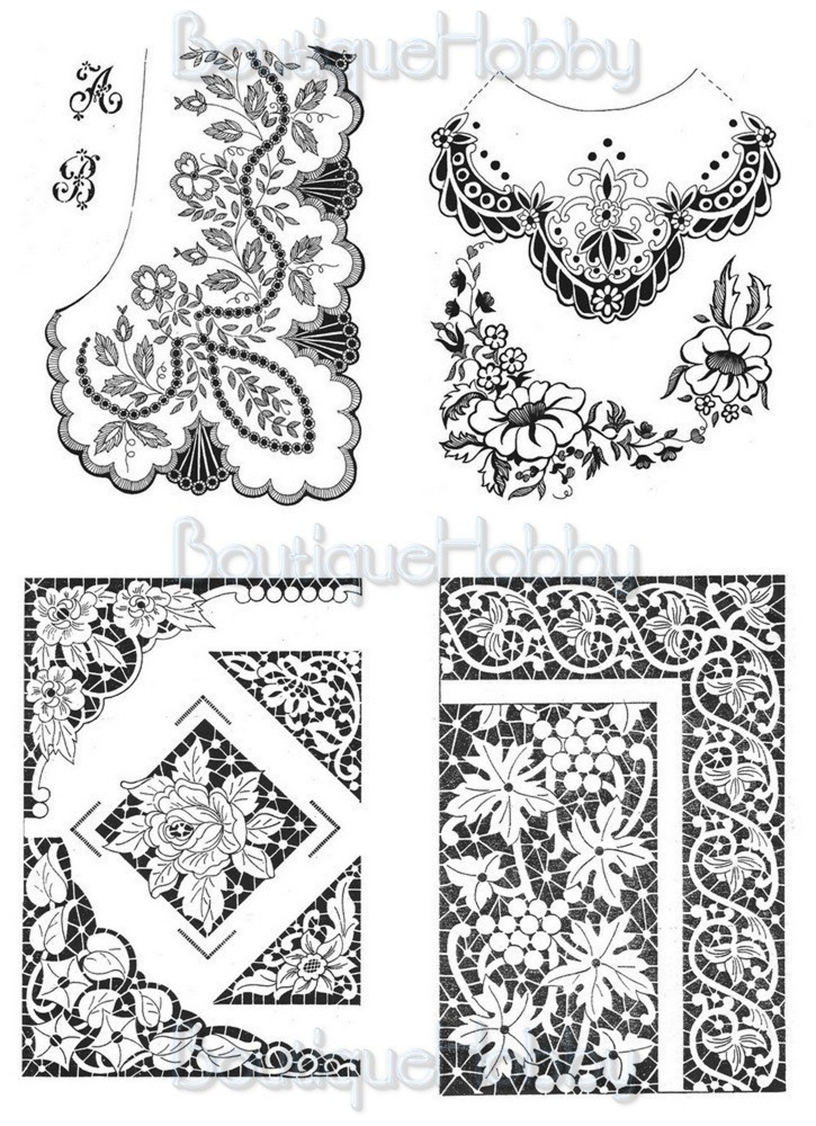 Hand Embroidery Designs PDF Pattern Book 150 Patterns for | Etsy