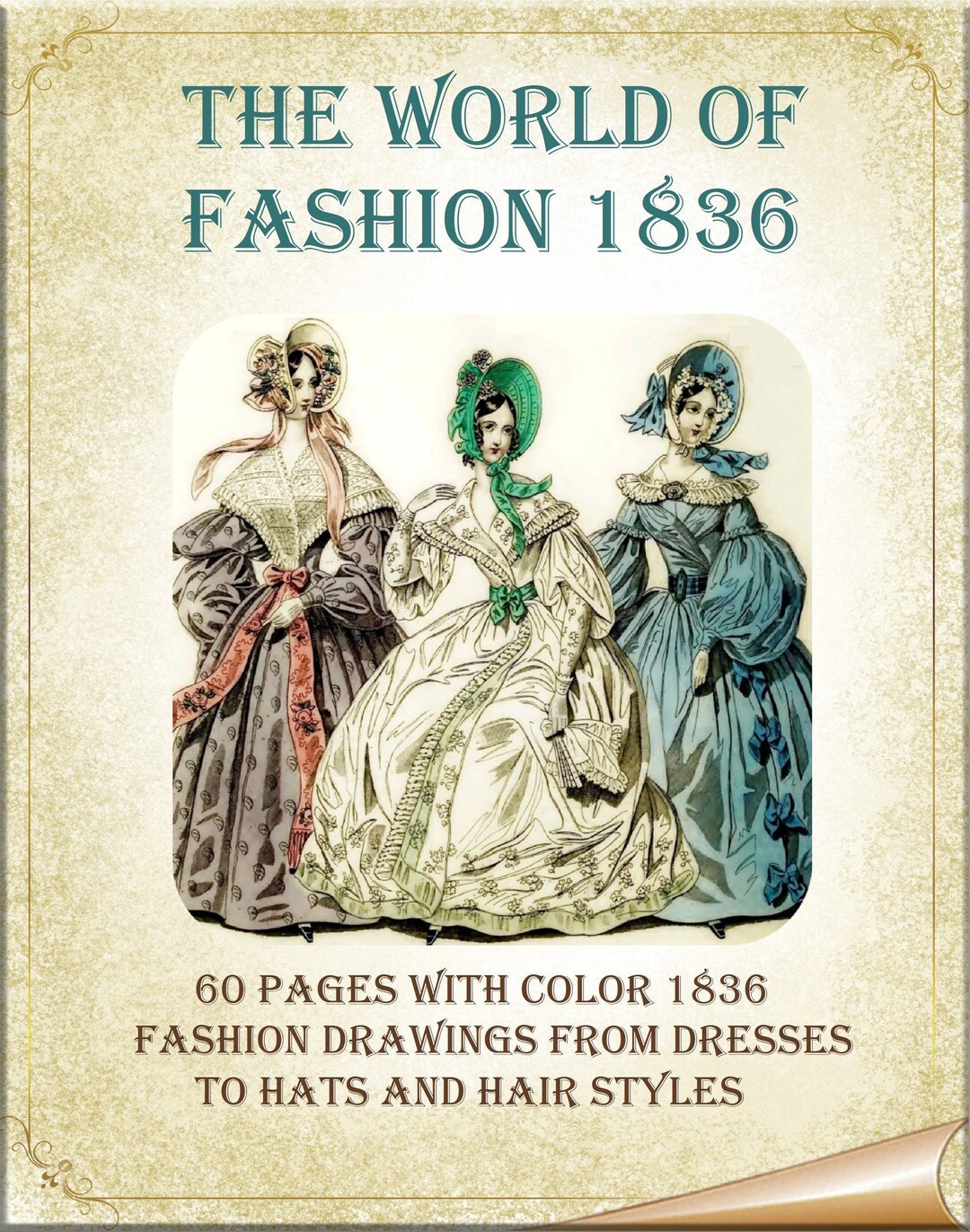 Vintage Victorian Fashions Catalog,antique Dress Design,rare Book WORLD ...