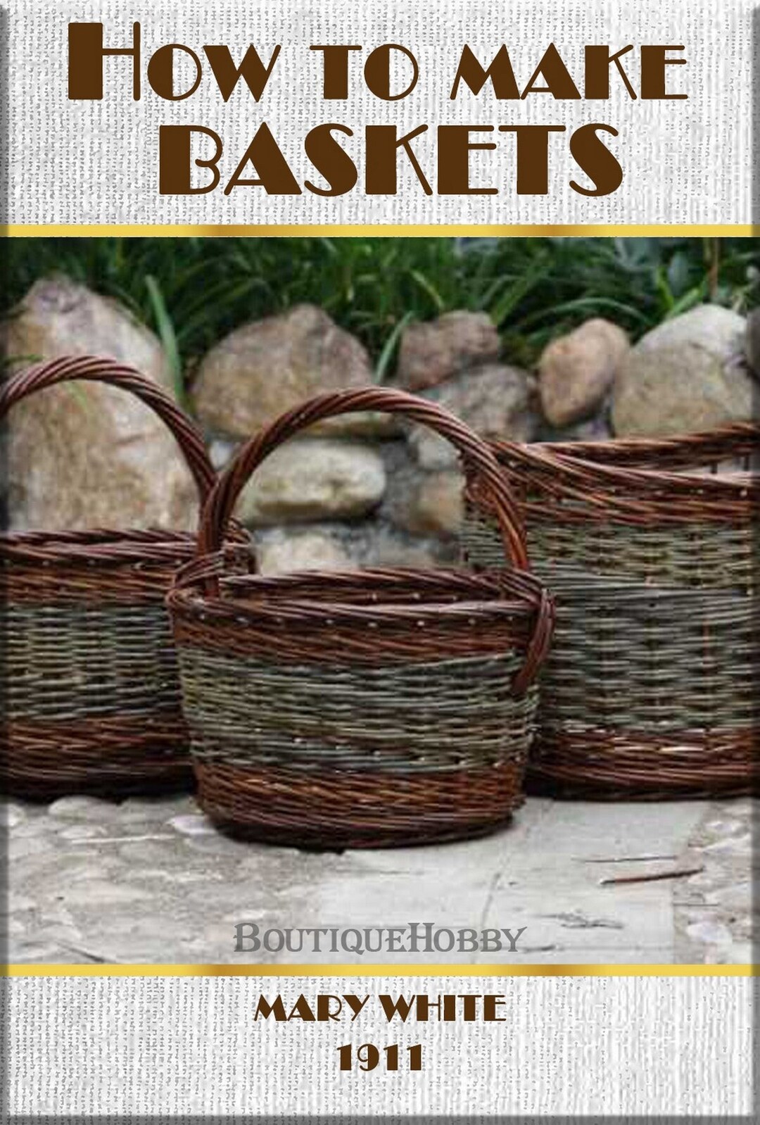 How to Make Basket,weaving Book Pdf,instant Download - Etsy