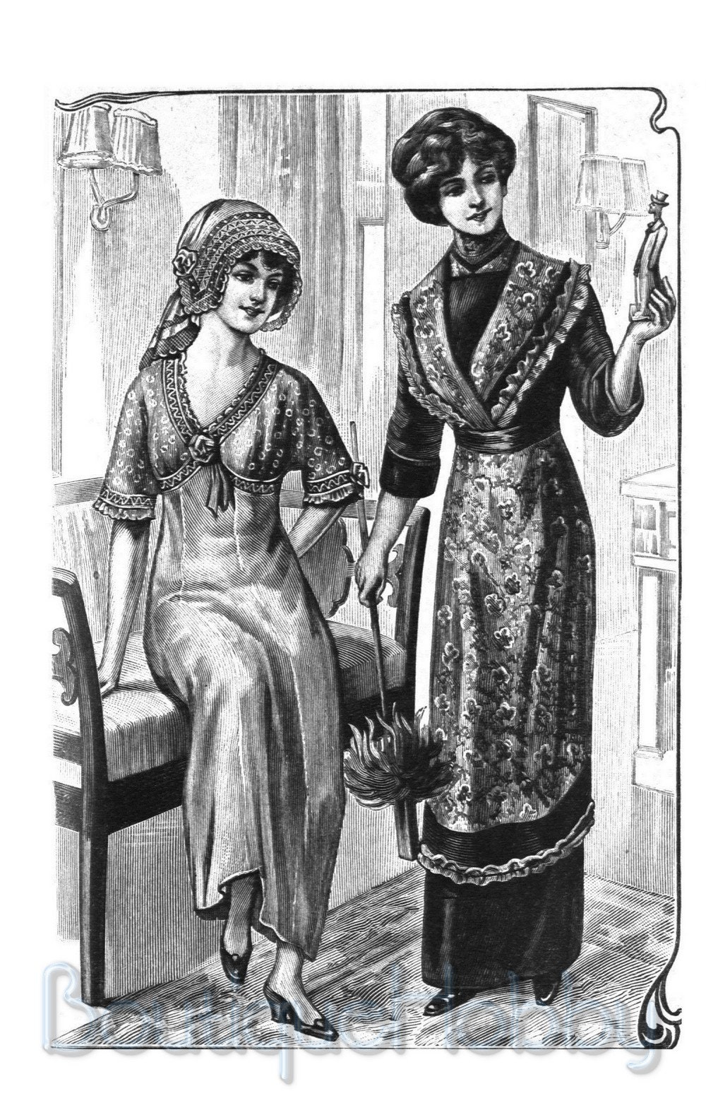 Underwear Sewing Pattern 1913,GERMAN EDITION Österr. Wäschezeitung 1913 ...