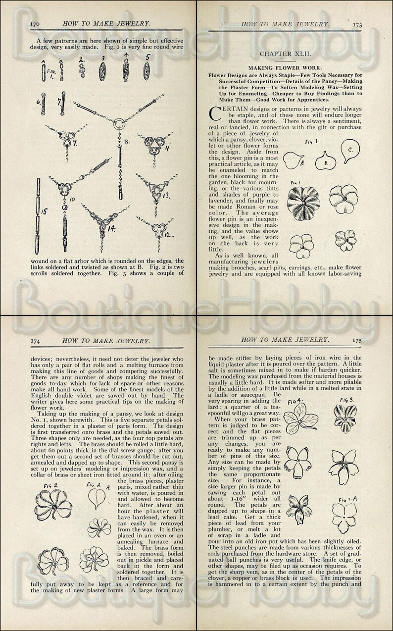 How to Make Jewelry,making Guide,jewelry Tutorial,instructions ...