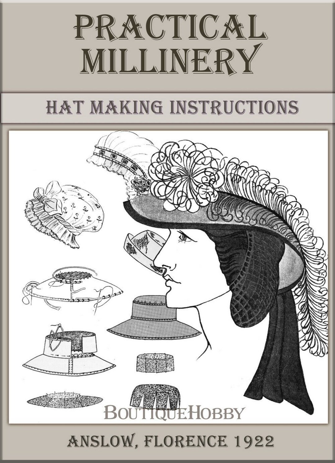 How to Make Millinery,instruction Vintage Hats,practical Millinery 1922 ...