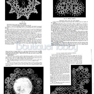 Vintage tatting patterns tutorialhand made lace rare | Etsy