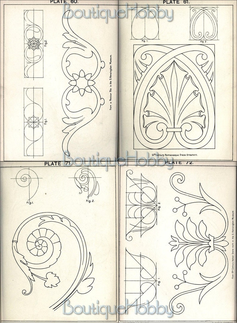 Ornament Drawingornamental Artdecorative Designsfreehand - Etsy