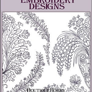 Victorian Hand Embroidery PDF Books,vintage Designs,pdf Patterns ...