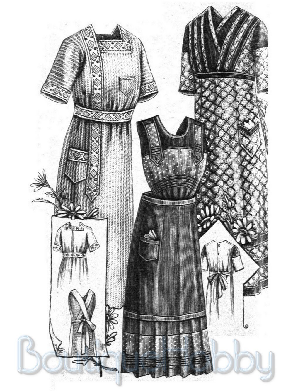 Underwear Sewing Pattern 1913,GERMAN EDITION Österr. Wäschezeitung 1913 ...