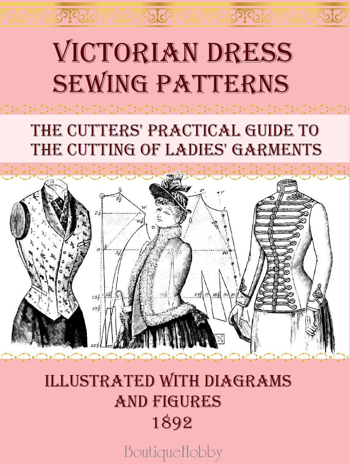 Victorian Dress Patternsvintage dressmakingretro dress | Etsy