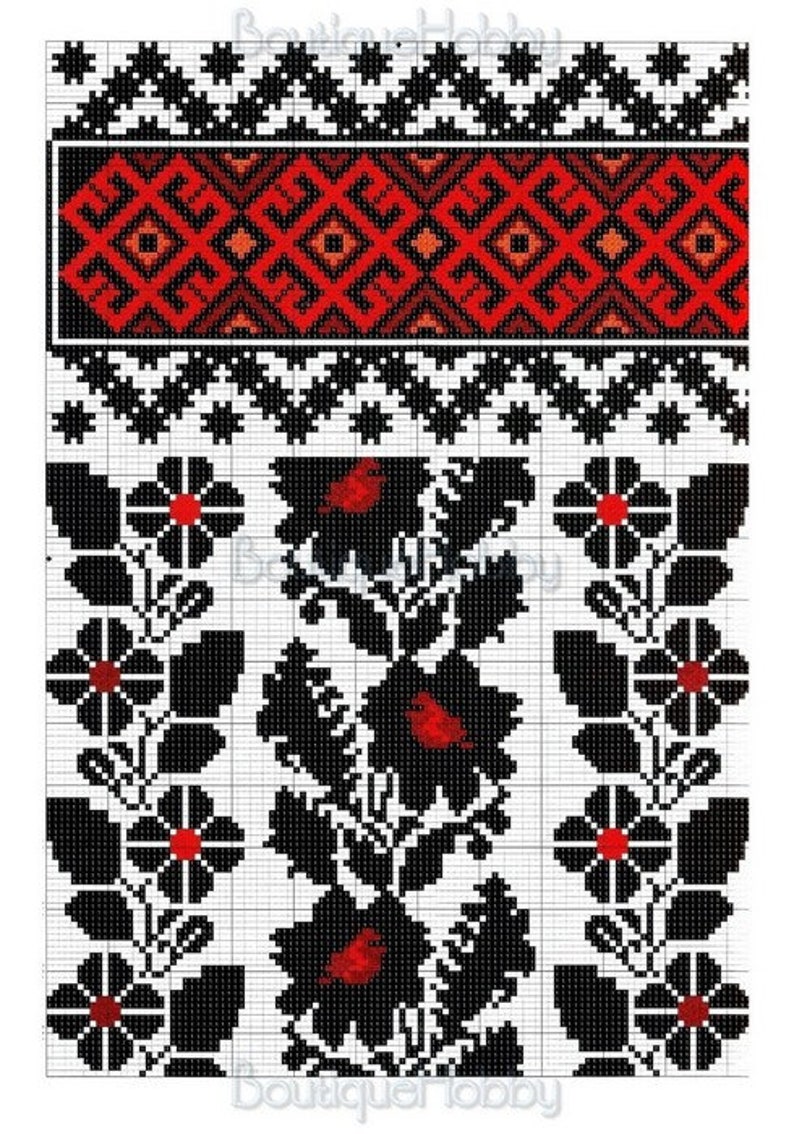 Ukrainian Patterns Ornaments,cross Stitch Book,folk Embroidery - Etsy