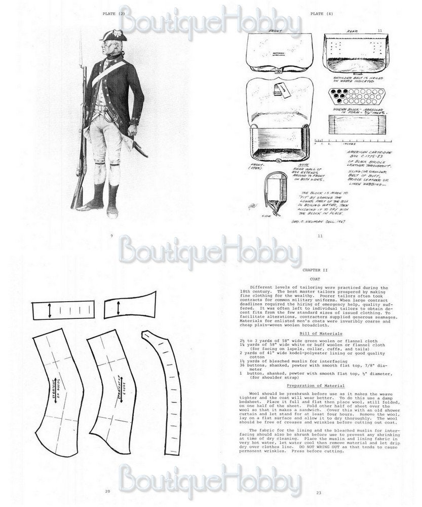 Military Marine Uniform Patternmaking Military Vintage Design - Etsy