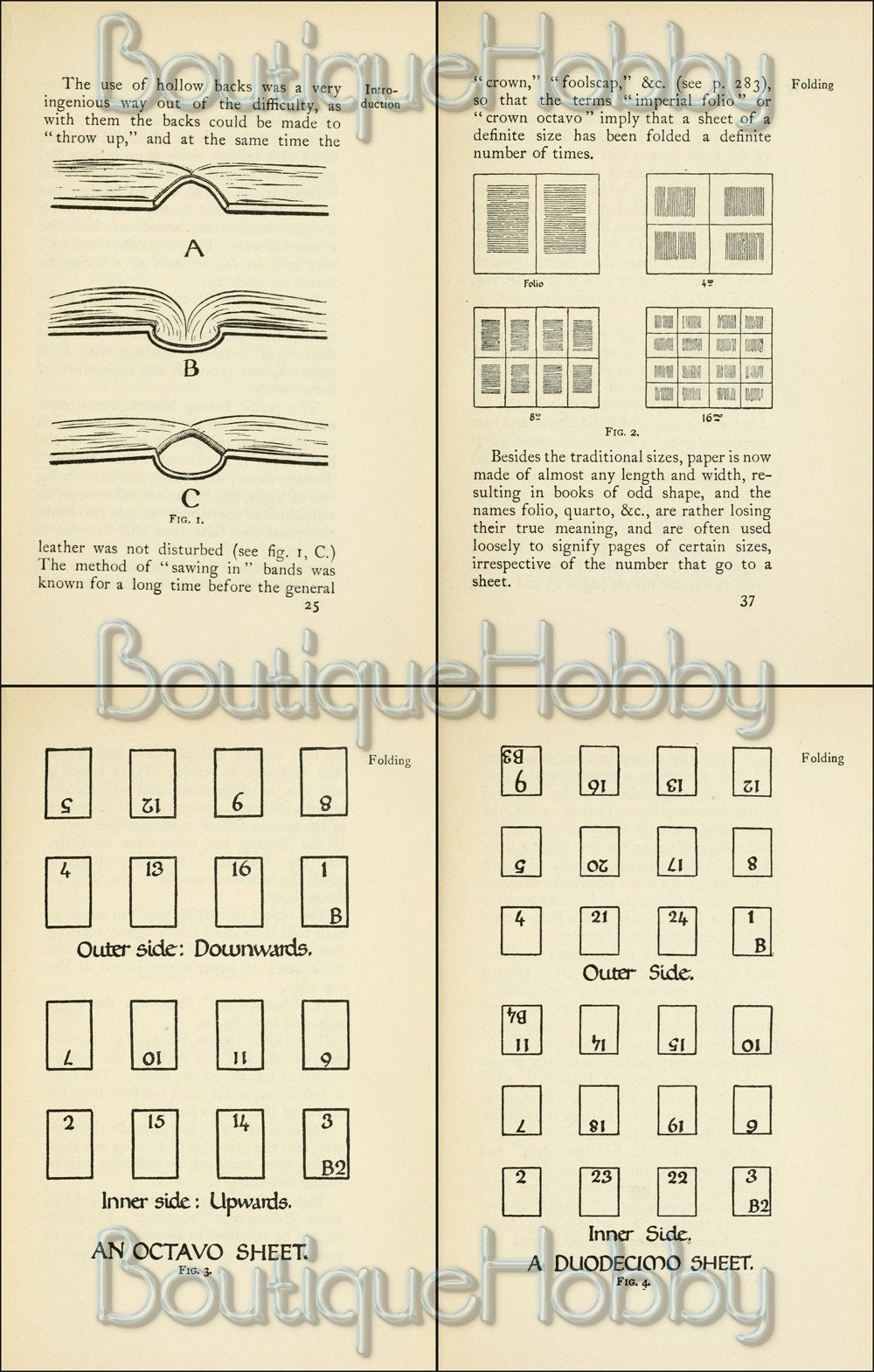 Bookbinding Tutorial: DIY Book Making Guide (PDF Download) - Etsy