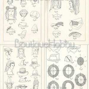 How to Make Millinery,instruction Vintage Hats,practical Millinery 1922 ...