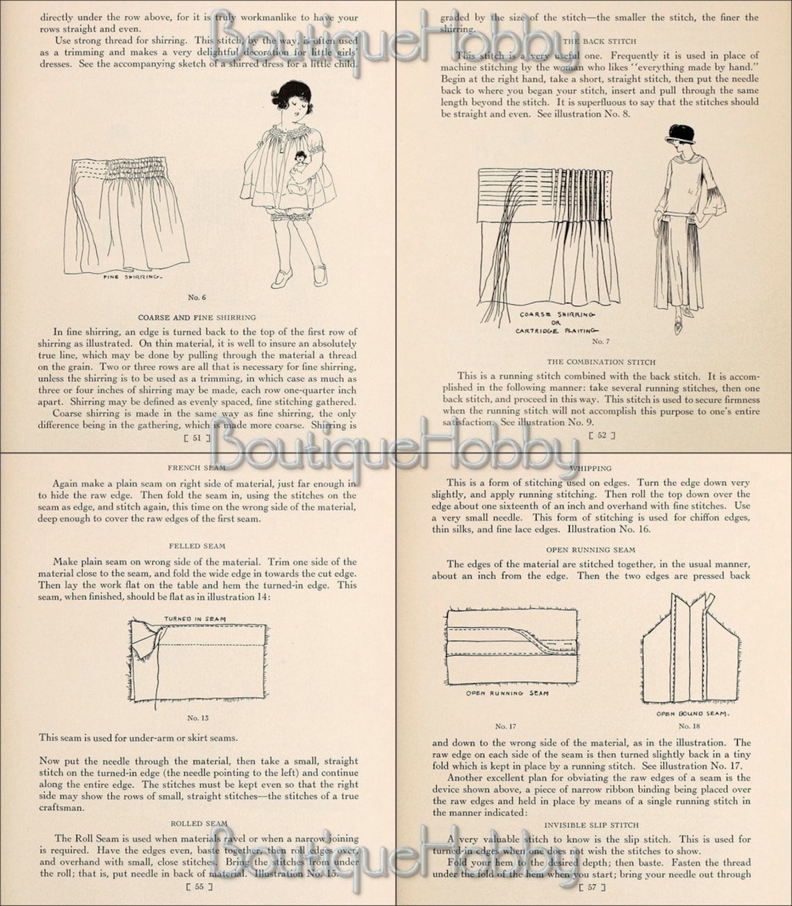 1920s Sewing Guide,art Deco Make Dresses Patterns,pdf Ebook,the A B C ...