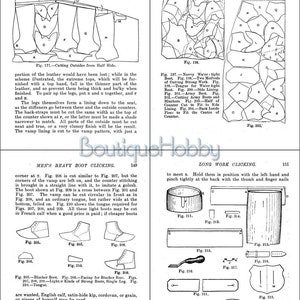How to Make SHOES, Shoe Pattern Cutting,vintage Shoe Sewing Pattern ...
