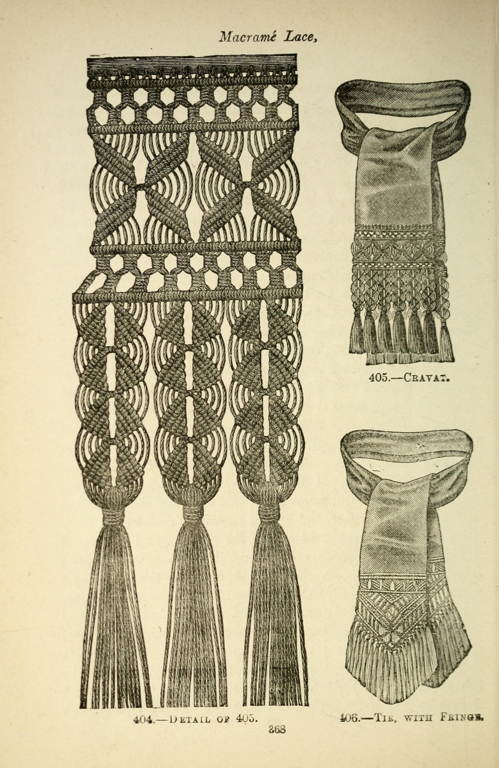 Macrame Lace Makingdesignspatternsinstructions Book - Etsy