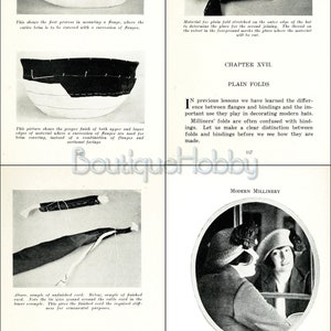 Art of Millinery,how to Make Hats,instruction Vintage Millinery ...