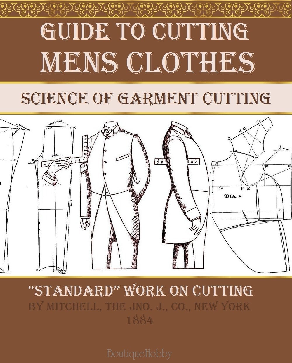 Vintage Mens GarmentsTailoring Patternssewing books Guide | Etsy