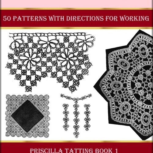 Vintage Tatting Patterns Tutorialhand Made Lace Rare - Etsy