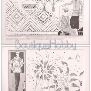 Hand French Embroidery Patterns, Fancy DESIGNS Decoration - Etsy