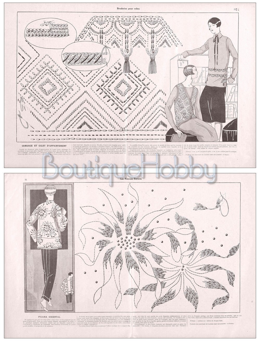 Hand French Embroidery Patterns, Fancy DESIGNS Decoration - Etsy