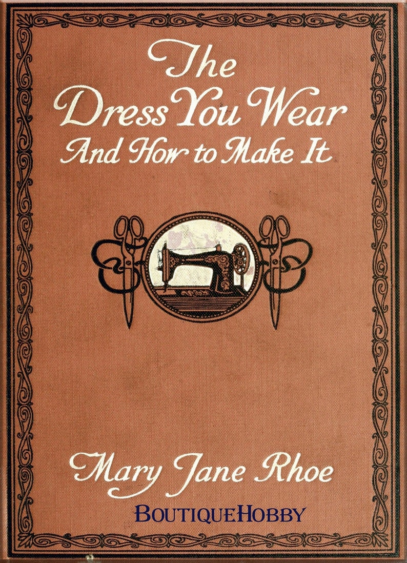 How to Make the Dressvintage Dressmaking Guide Booksewing - Etsy