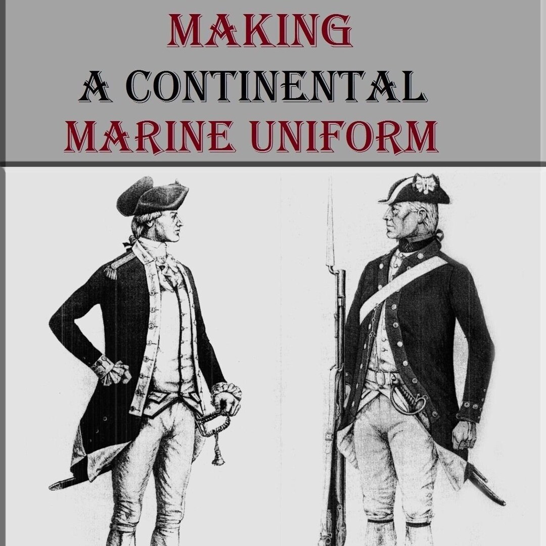 Military Marine Uniform Pattern,making Military Vintage Design - Etsy