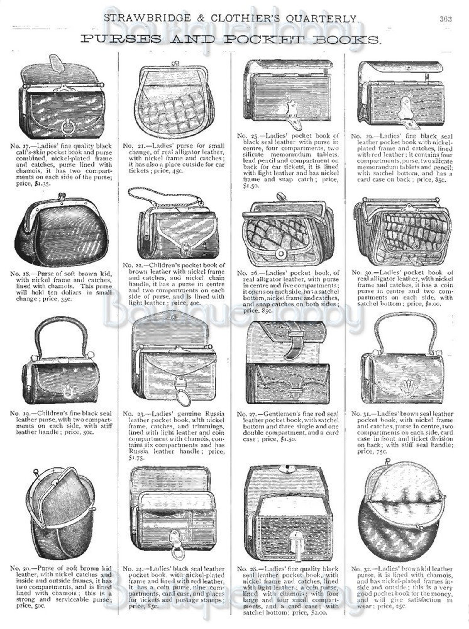 Vintage antique fashion catalogvictorian fashion dress design | Etsy