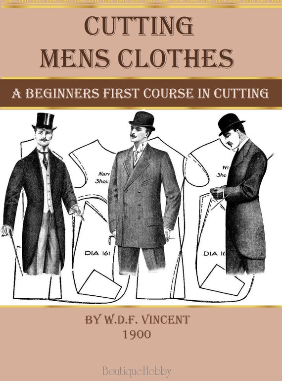 Vintage Men's Sewing Patterntailoredgarment | Etsy