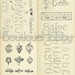 Vintage Italian Monogram Fonts,art Deco Letters,alphabets Embroidery ...