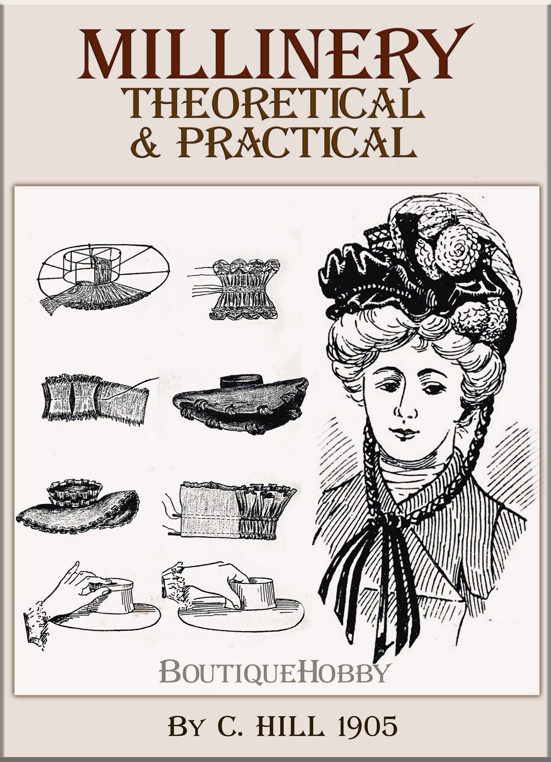 Art of Millinery,how to Make Hats,instruction Vintage Millinery ...