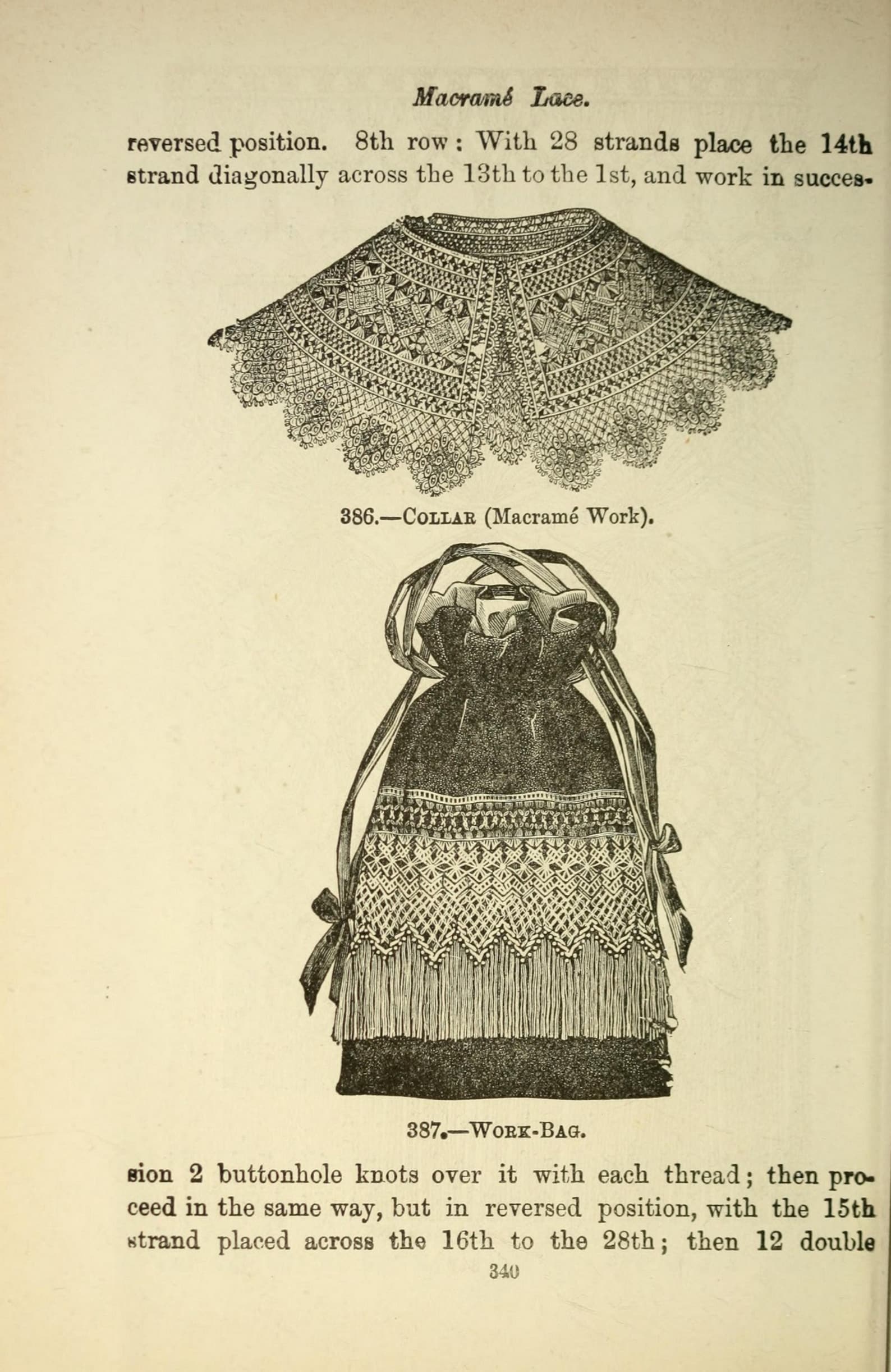 Macrame Lace Makingdesignspatternsinstructions Book | Etsy