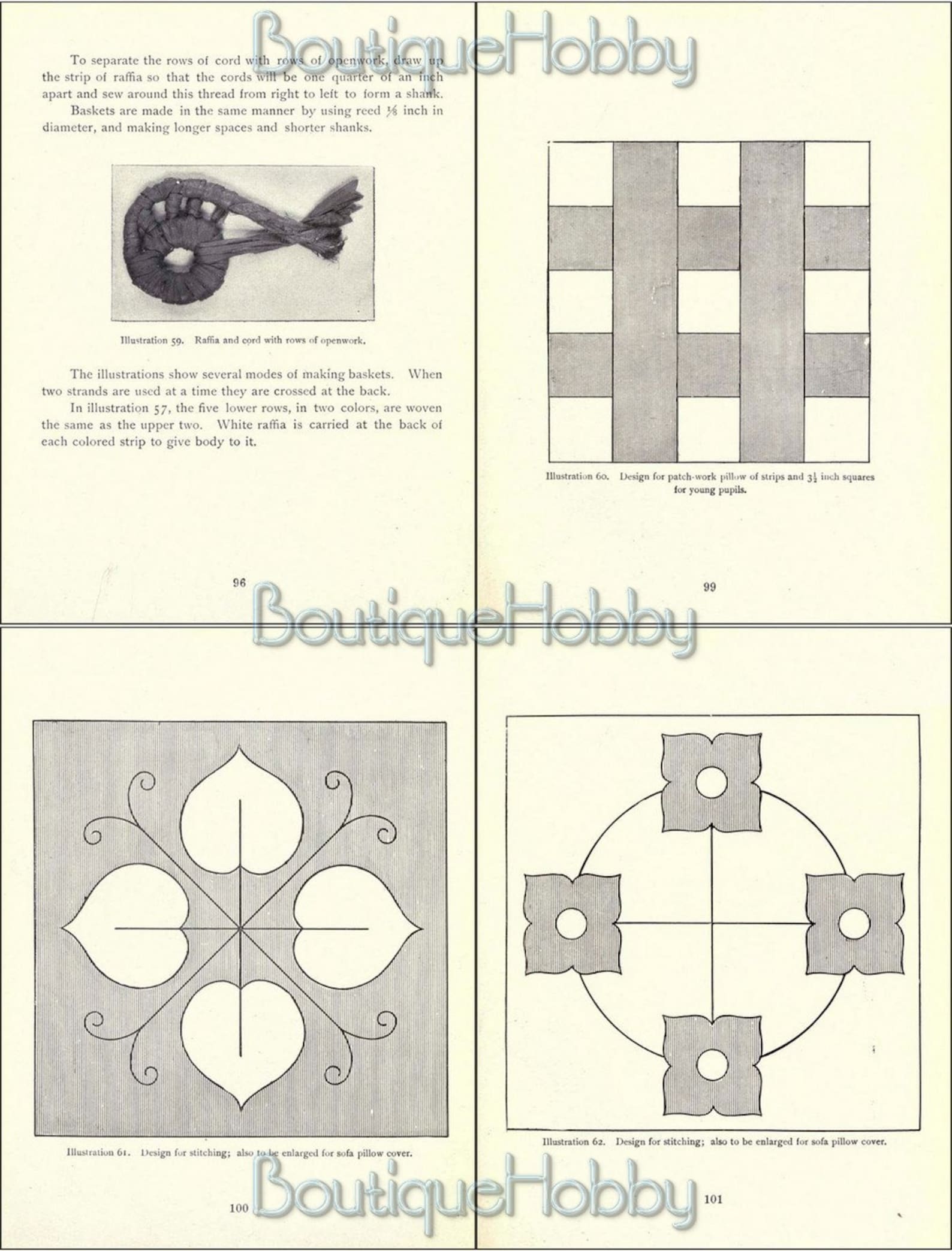Vintage Hand Sewing Lessons Tutorial Guide,instructions How To - Etsy